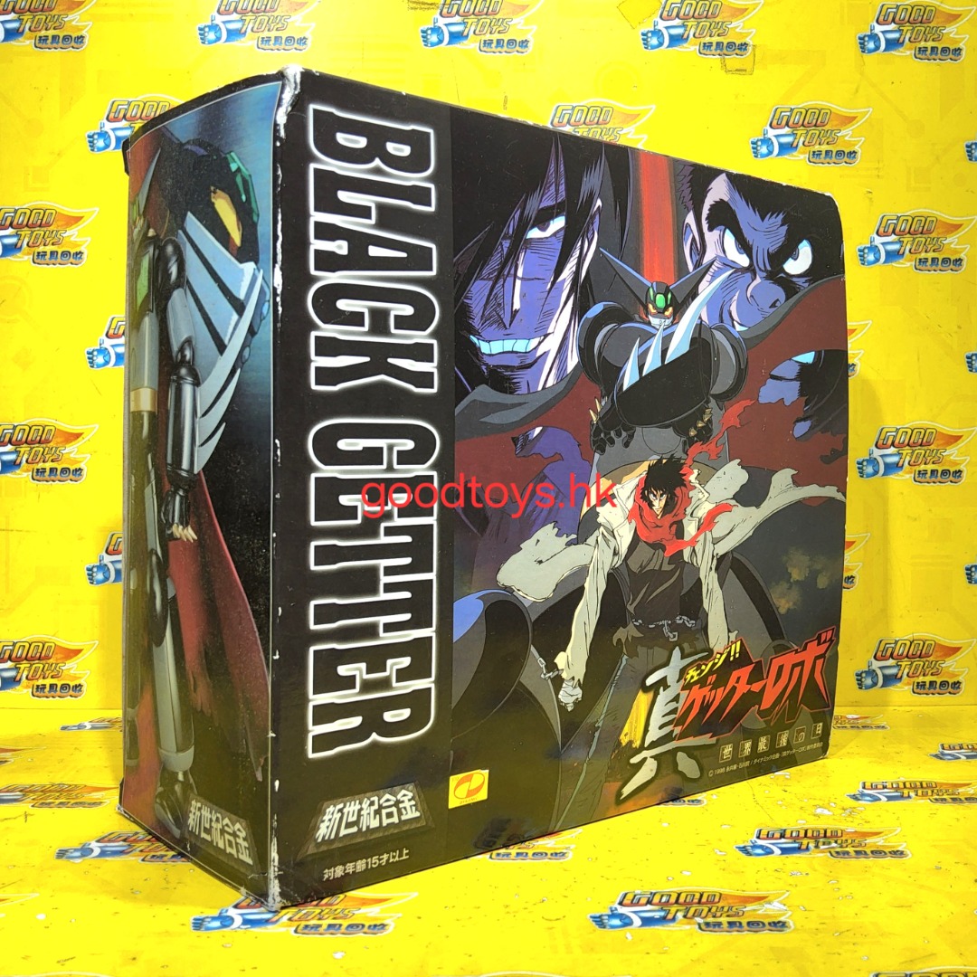 中古已開封 AOSHIMA 新世紀合金 SG-12 BLACK GETTER 黑三一萬能俠, 興趣及遊戲, 玩具 & 遊戲類 - Carousell