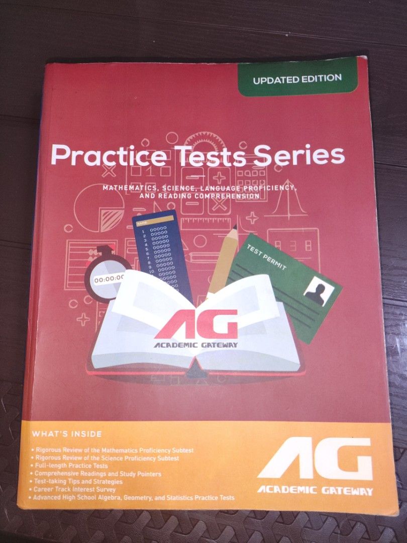 AG | Practice Tests Series | Math, Science, Language Proficiency, and ...