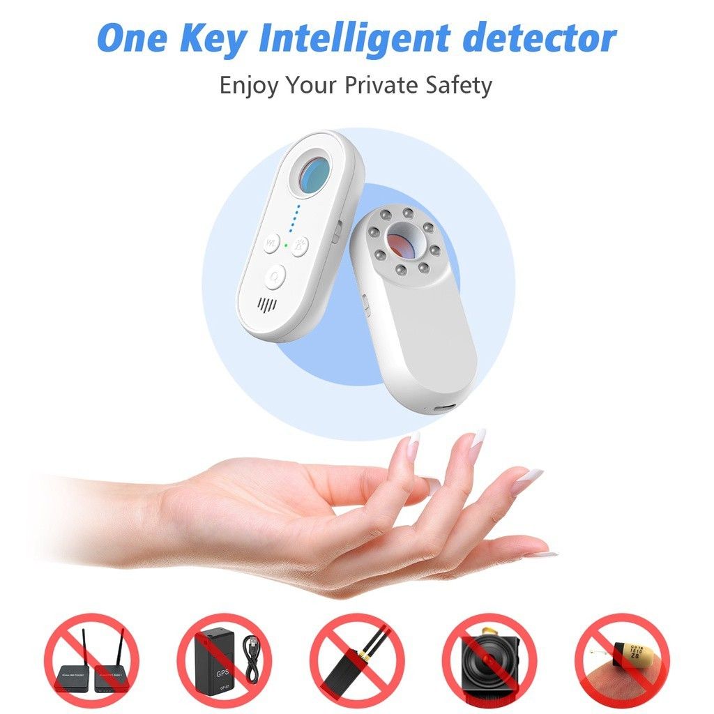 Anti Spy Pinhole Hidden Camera Detector RF Signal Scanner Portable ...