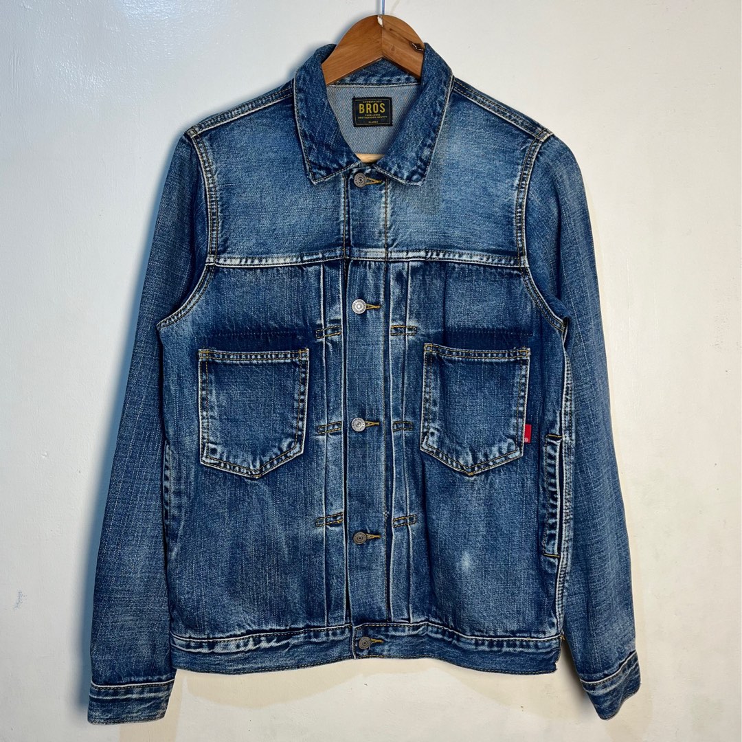 Bros Japan Type-2 Selvedge Denim Jacket, Men's Fashion, Coats, Jackets ...