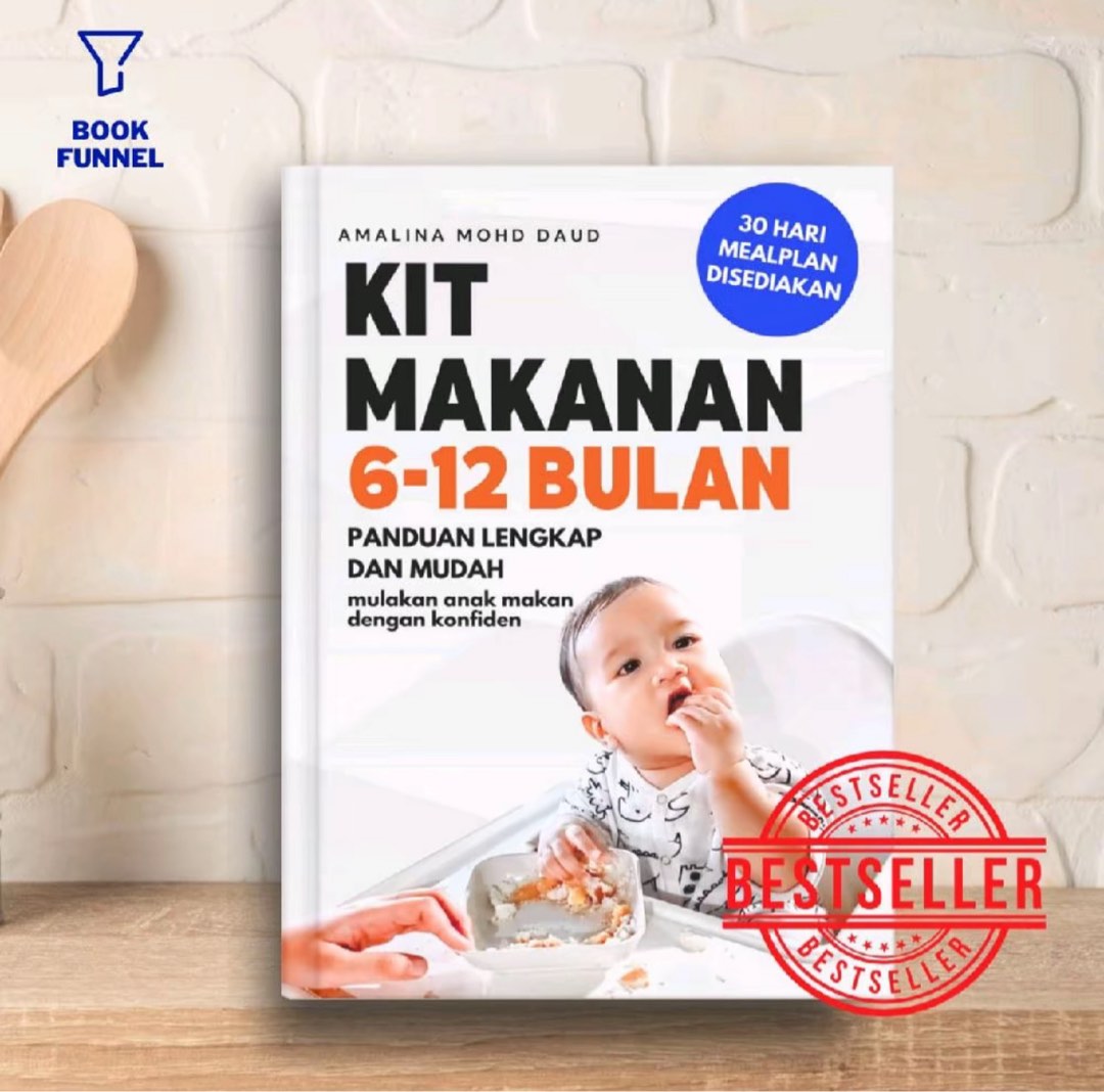 Buku Kit Makanan 6-12 bulan baby by dr amalina, Hobbies & Toys, Books ...