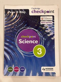 Cambridge Checkpoint Science Student's Book 1, Hobbies & Toys, Books ...