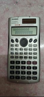 Casio fx-3650P II 計算機 with HKEAA APPROVED Label cal機, 興趣及遊戲, 手作＆自家設計, 文具 - Carousell