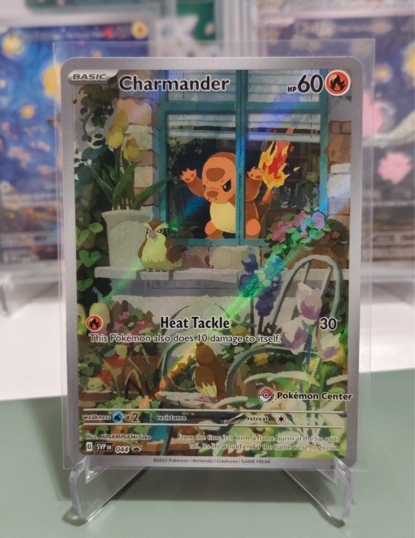 Charmander Obsidian Flames ETB Pokemon Center, Hobbies & Toys, Toys ...