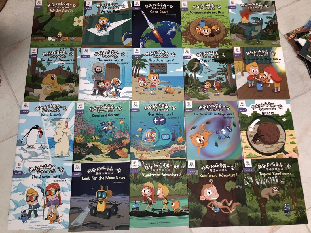 Children's Science Adventure Books - Level 5, Hobbies & Toys, Books ...