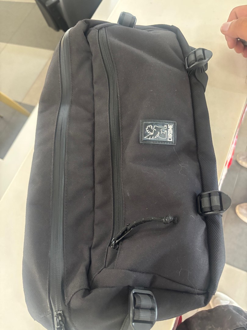 Chrome Backpack - Black, Men's Fashion, Bags, Backpacks on Carousell