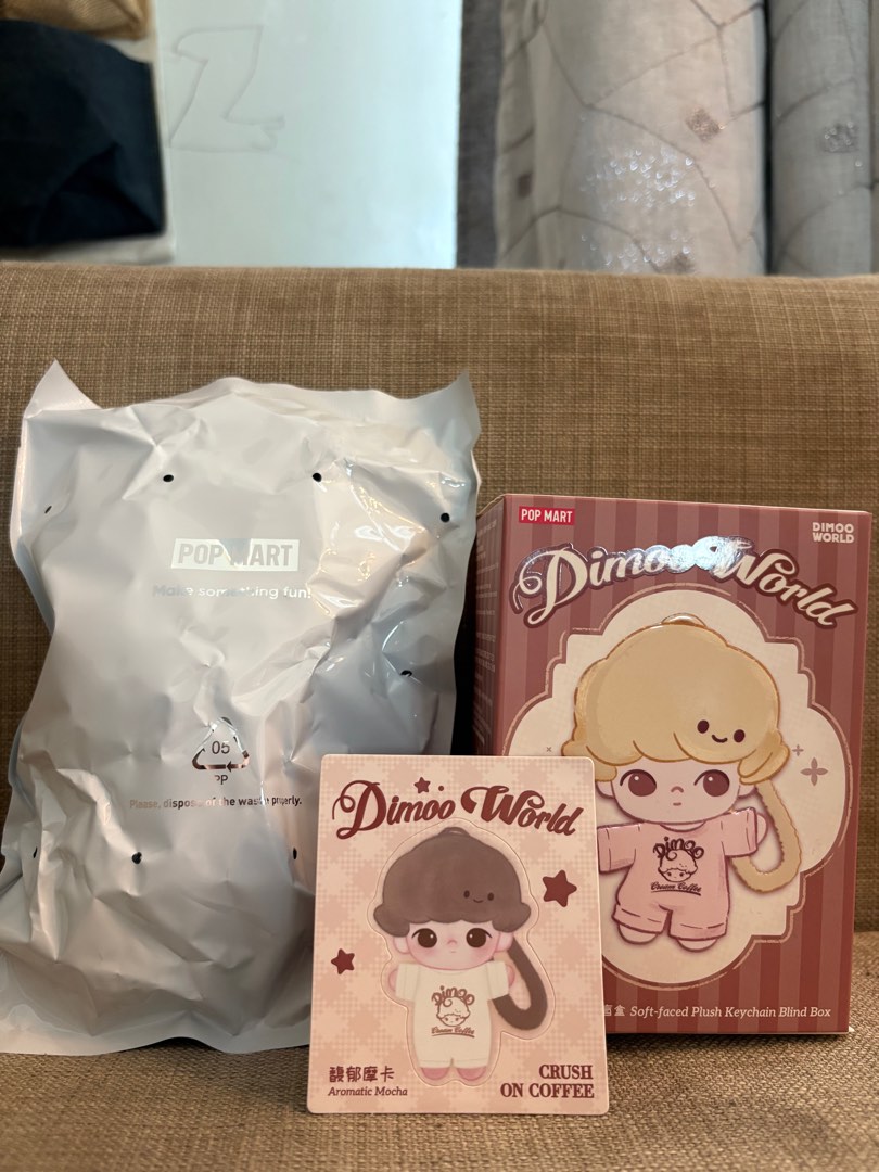 Dimoo Crush on Coffee(aromatic mocha), Hobbies & Toys, Toys & Games on ...