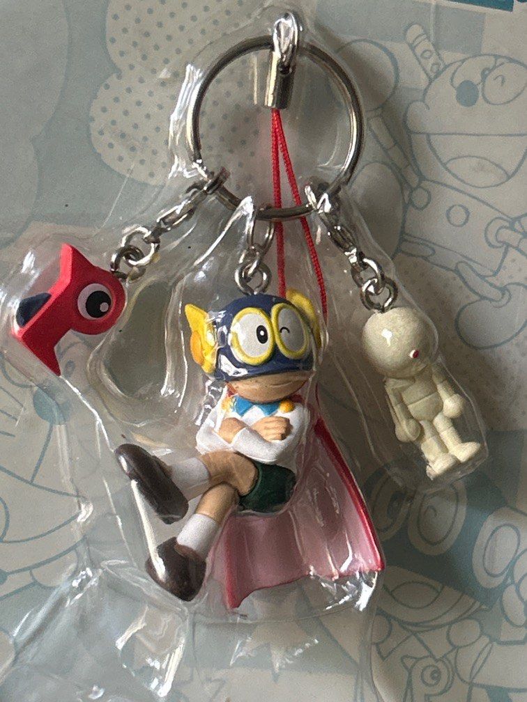 FUJIKO F. FUJIO ITEM STRAP PERMAN DORAEMON, Hobbies & Toys, Toys ...