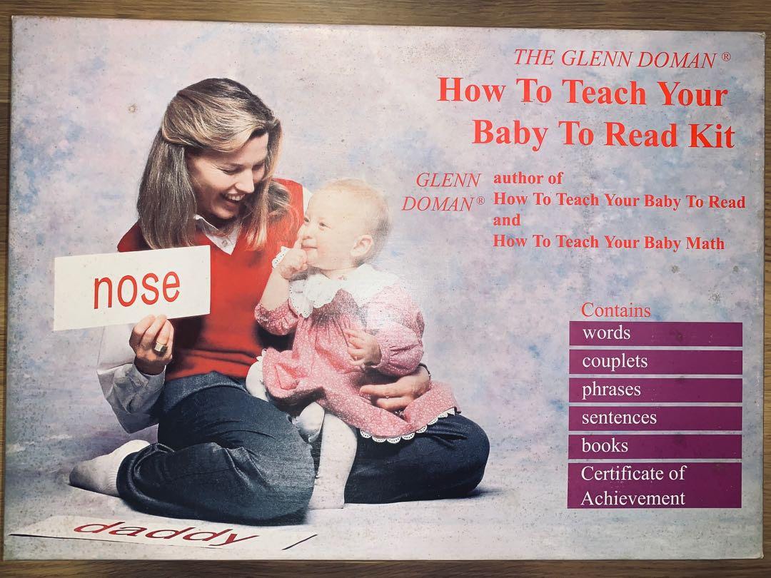 Glenn Doman How To Teach Your Baby To Read Kit, Babies & Kids, Infant ...