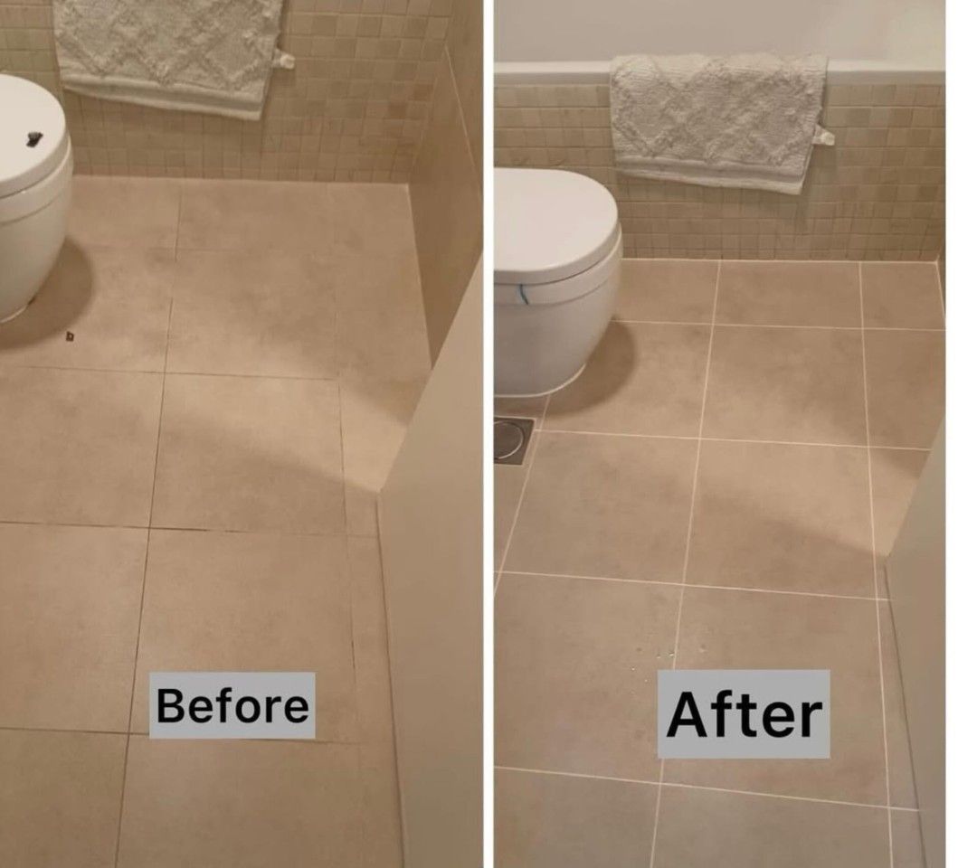 Grouting service / Tile Grouting / Re-Grouting / Toilet wall & floor ...