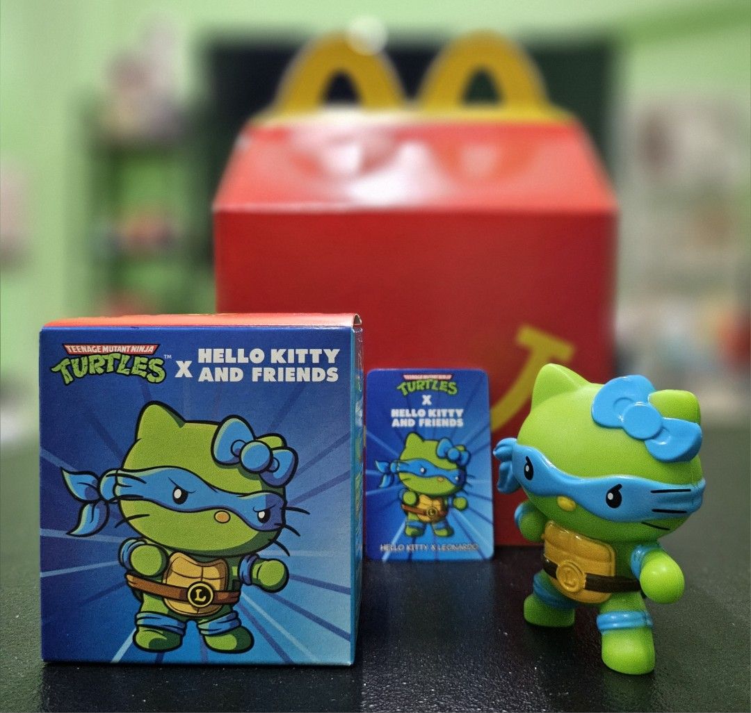 Hello Kitty by Sanrio x Leonardo TMNT Turtles, Hobbies & Toys, Toys ...