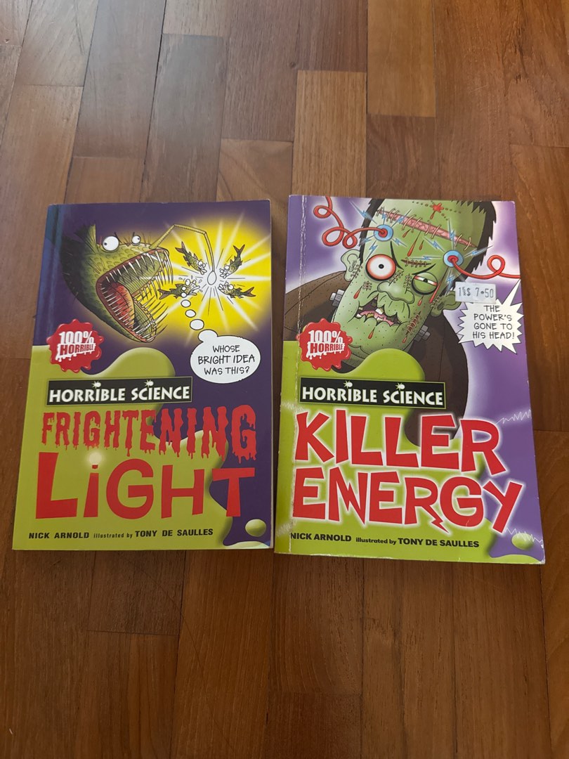 Horrible Science Books - Frightening Light & Killer Energy, Hobbies ...