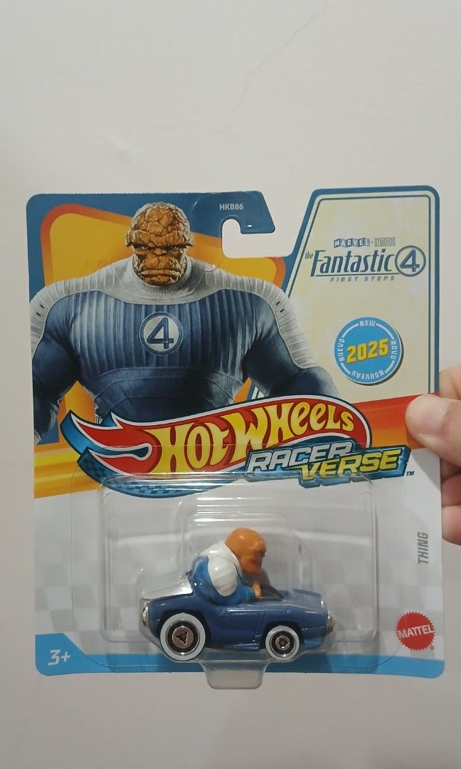 Hot Wheels Racer Verse/ The Fantastic 4 First Steps: Thing, Hobbies ...