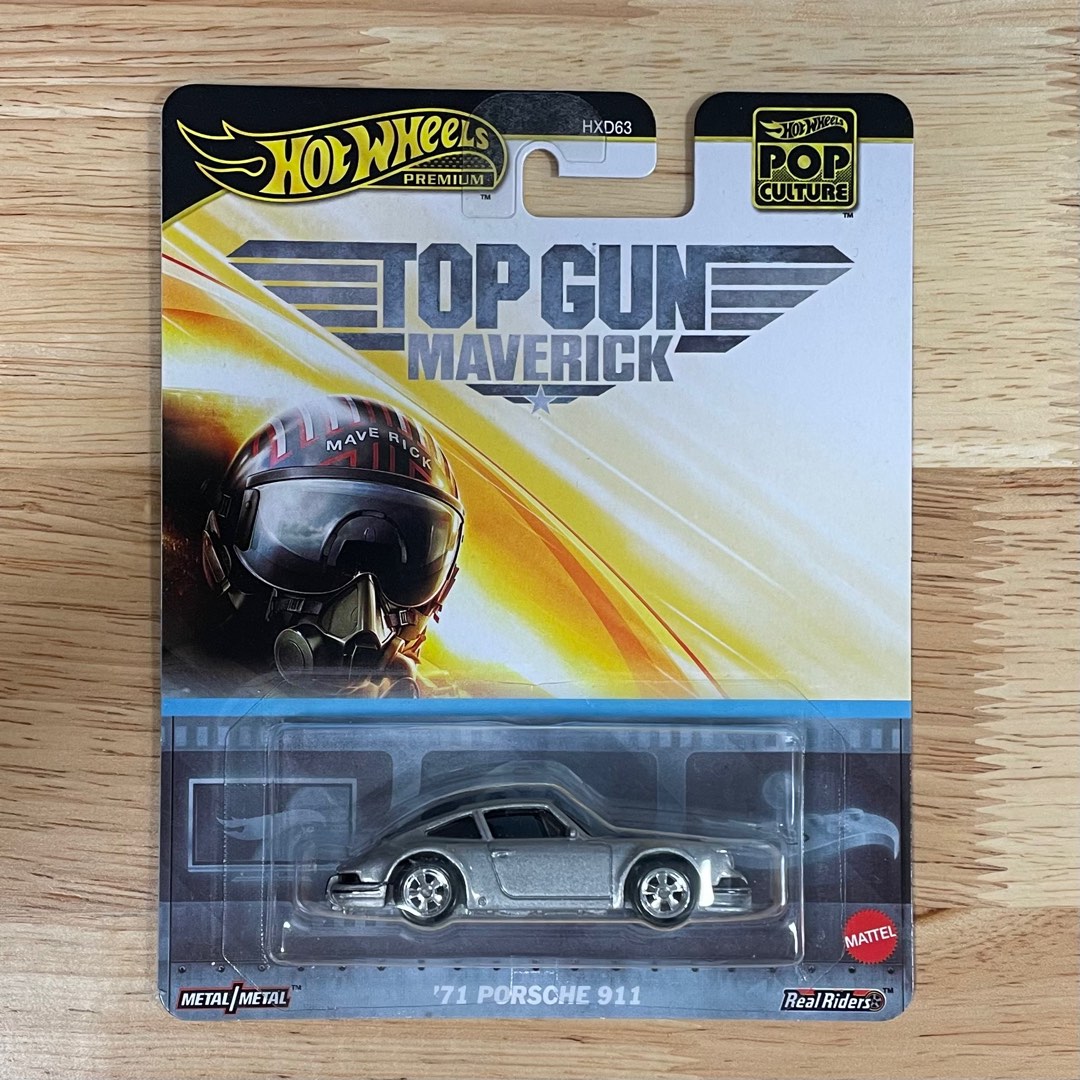 HOTWHEELS PREMIUM TOP GUN MAVERICK '71 PORSCHE 911, Hobbies & Toys ...