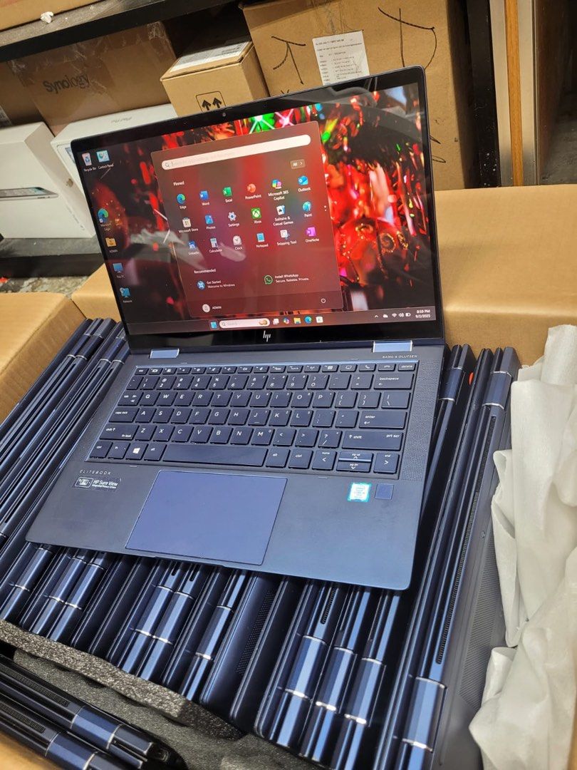 Hp Dragon Fly Touch core i5-8th gen 16/512 ssd, Computers & Tech ...