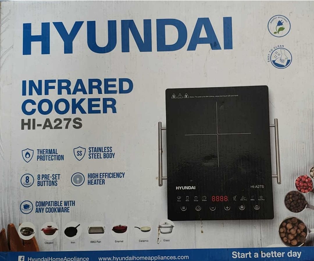 Infrared cooker - Hyundai HI-A27S (2nd hand), Furniture & Home Living ...