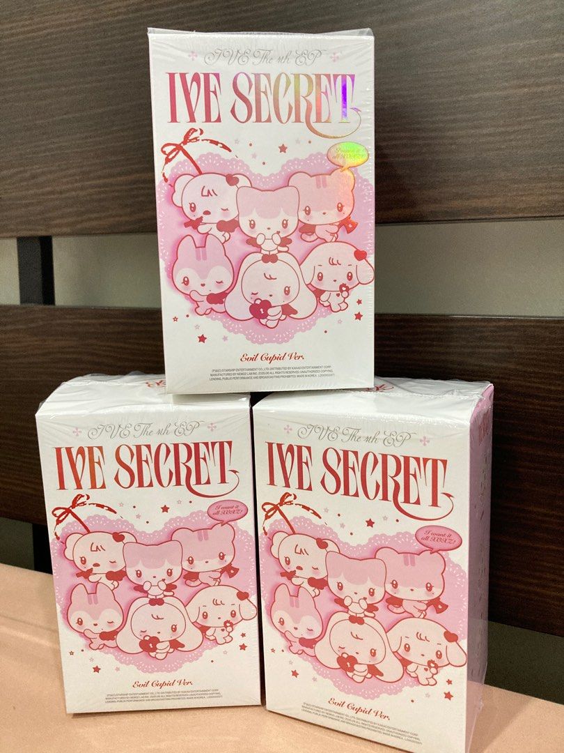 IVE SECRET: EVIL CUPID MINIVE VERSION Blind Box, Hobbies & Toys, Collectibles & Memorabilia, K ...