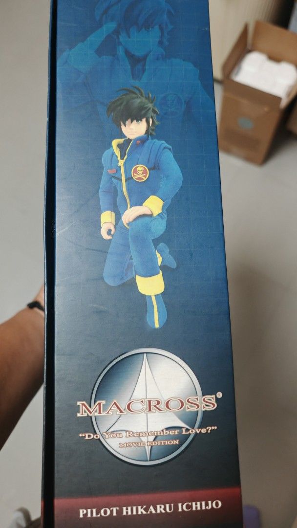 Macross Pilot Hikaru Ichijo Figure, 興趣及遊戲, 玩具 & 遊戲類 - Carousell