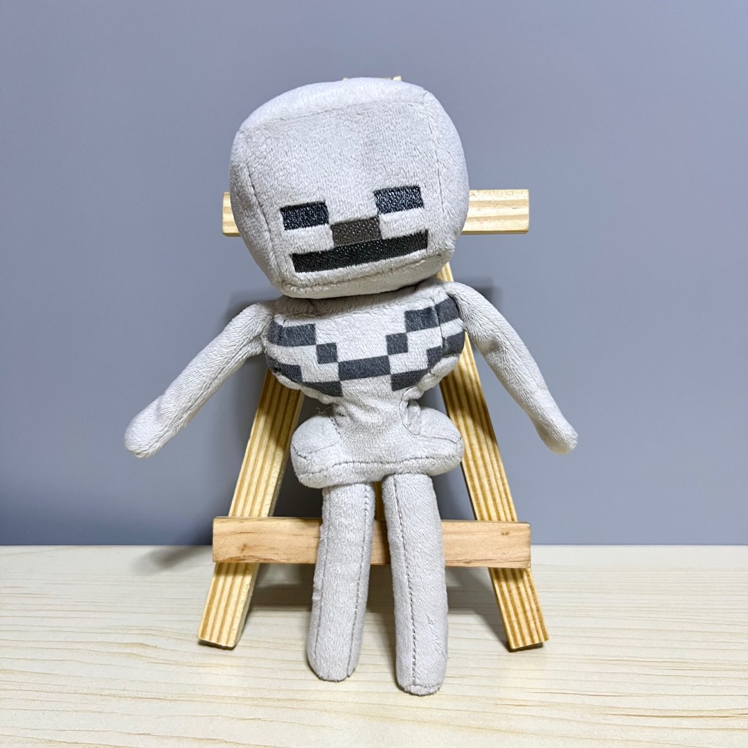 Minecraft Skeleton Plush 20cm - Php 250, Hobbies & Toys, Toys & Games ...