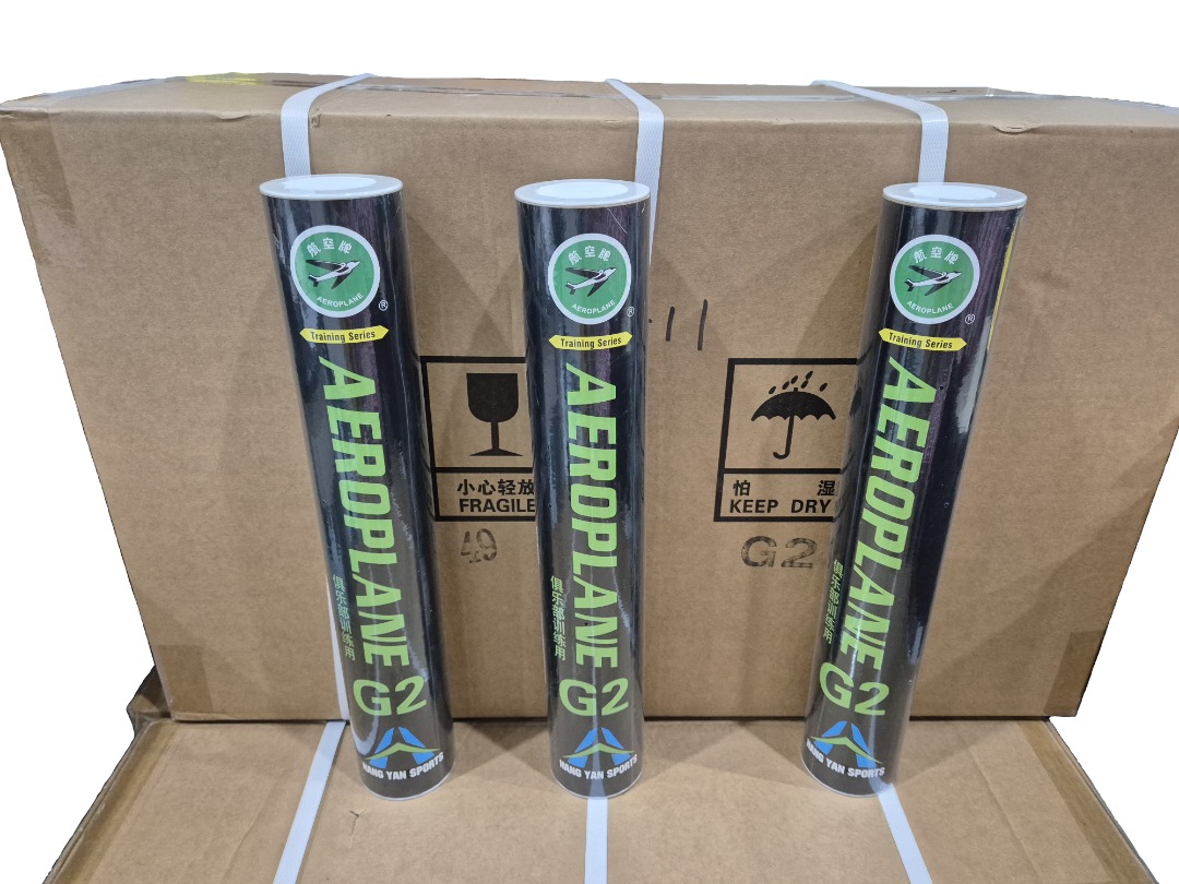 Original G2 Aeroplane Badminton Shuttlecock, Sports Equipment, Exercise ...