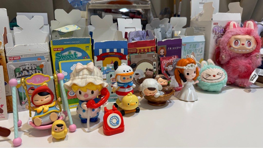POPMART PUCKY SWEET BEAN, Hobbies & Toys, Toys & Games on Carousell