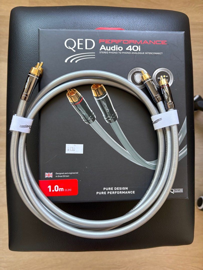 QED Performance Audio 40i Stereo RCA Cable, Audio, Other Audio ...