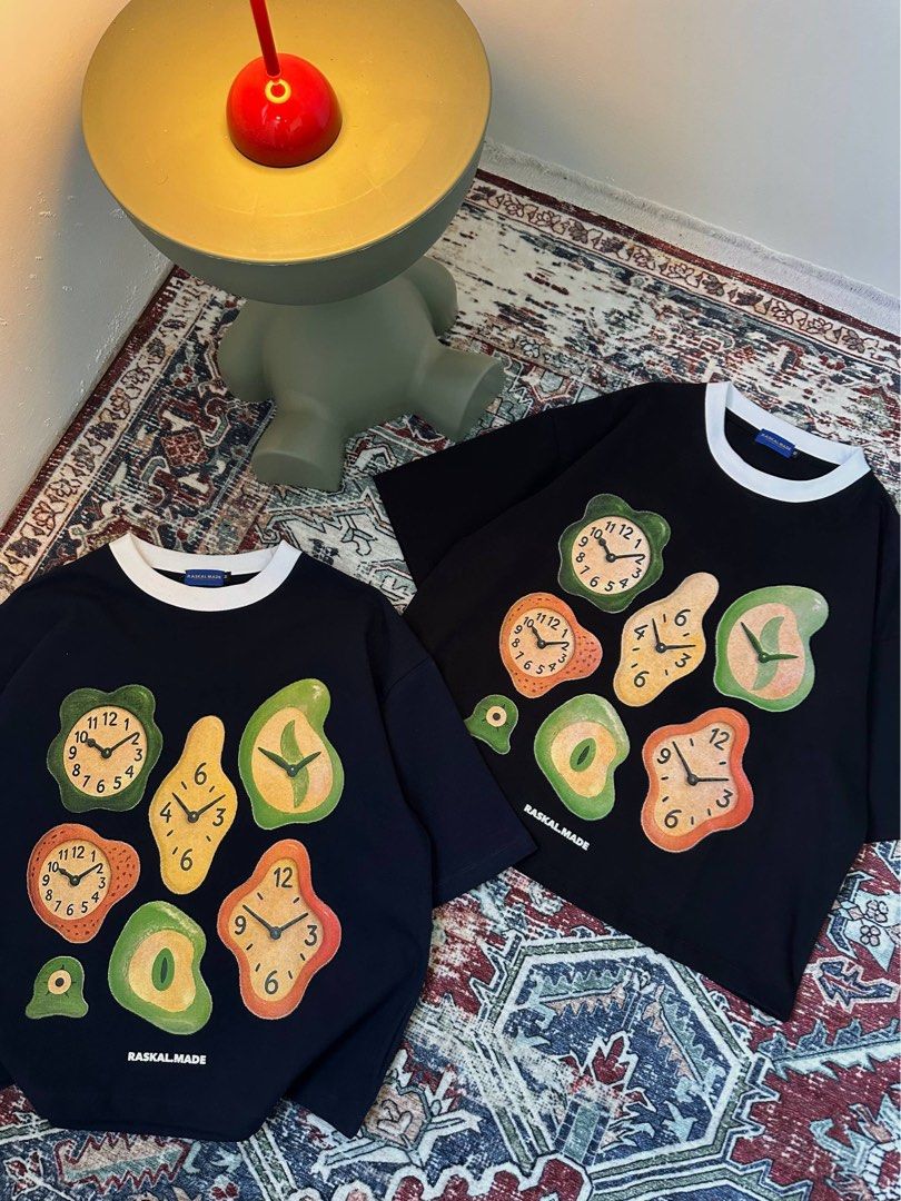 RASKAL MADE About Time Tee, Men's Fashion, Activewear on Carousell
