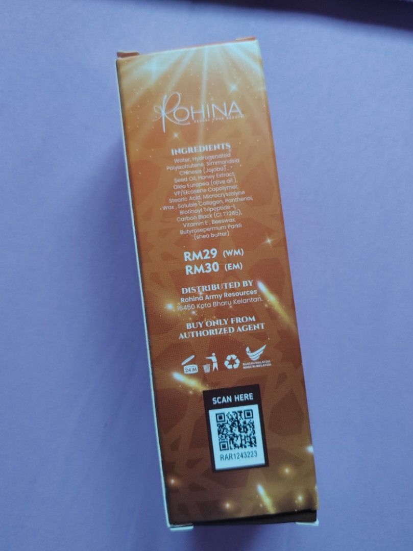 rohina mascara raya edition tubing, Beauty & Personal Care, Face ...