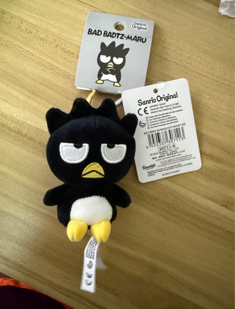 Sanrio Bad Badtz-Maru Keychain, Hobbies & Toys, Toys & Games on Carousell