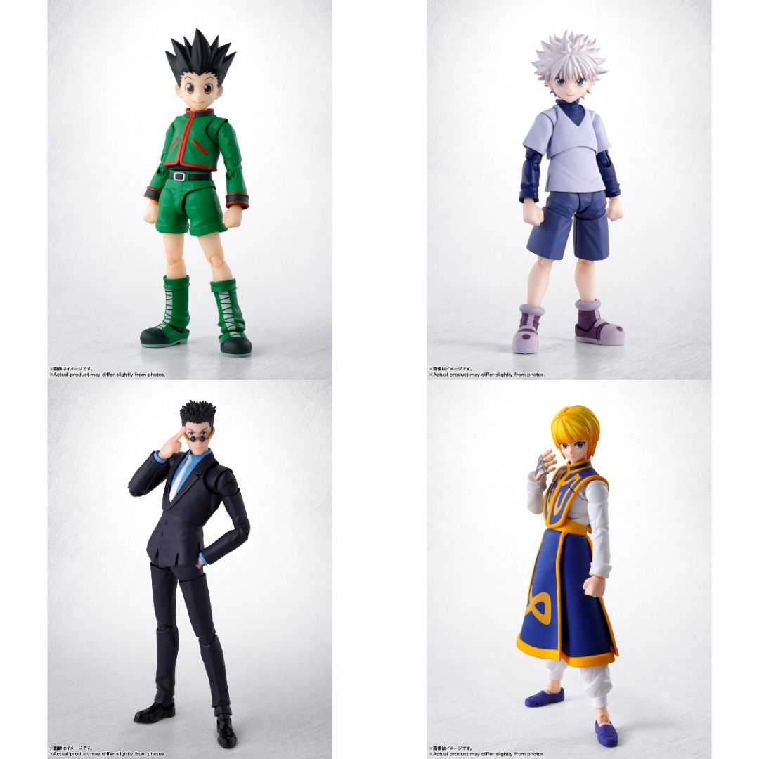 【新貨預訂】[SHF]《全職獵人》小岡 / 基路亞 / 里昂里奧 / 古拿比加 S.H.Figuarts HUNTER X HUNTER ...