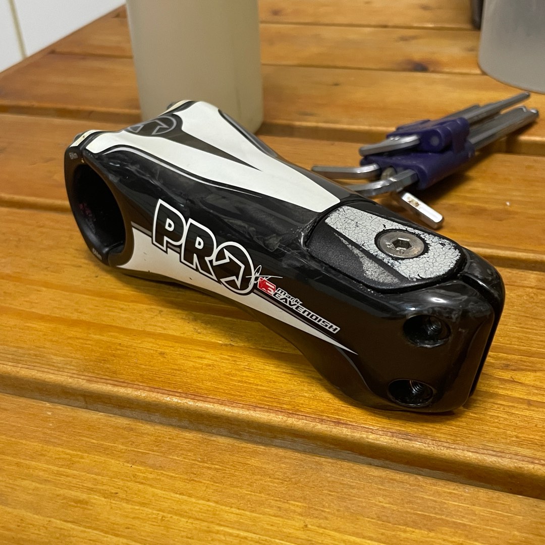 Shimano Pro Vibe Sprint Carbon stem track roadbike, Sports Equipment ...