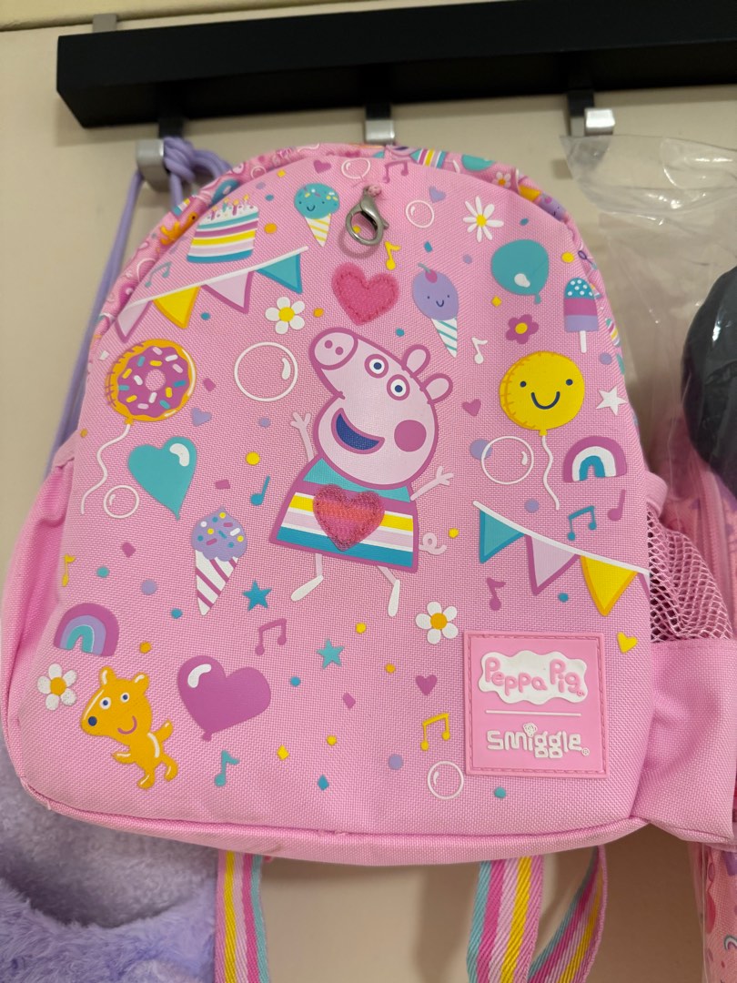 Smiggle Peppa Pig Mini Backpack, Babies & Kids, Babies & Kids Fashion ...