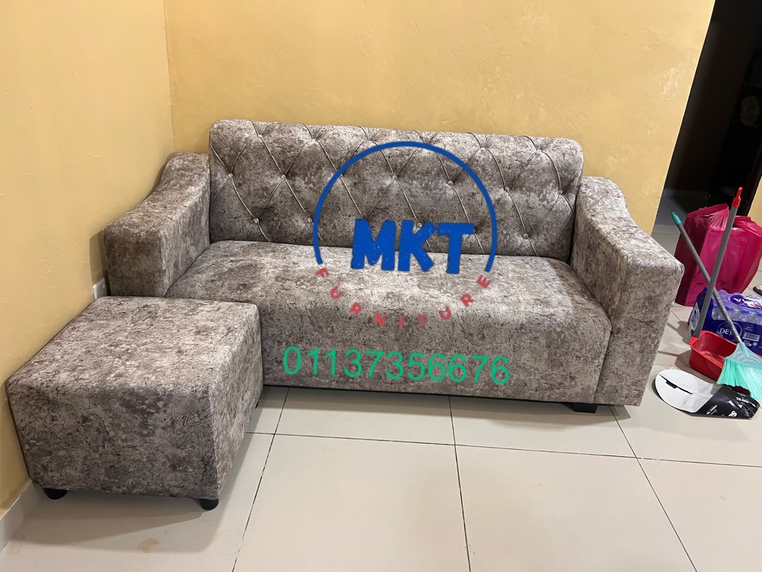Sofa L shape baldu, Furniture & Home Living, Furniture, Sofas on Carousell