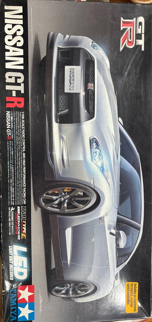 TAMIYA 1/10th NISSAN GTR TT-01 TYPE E with MX-3S controller, Hobbies ...
