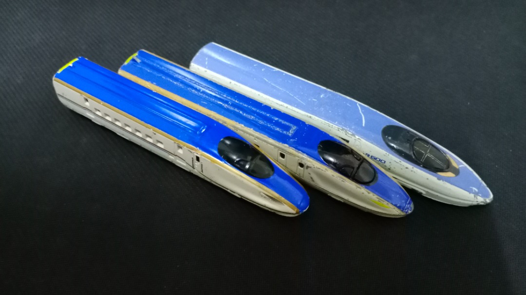 TRANE & TOMICA Shinkansen Scale Model and Toys, Hobbies & Toys, Toys ...