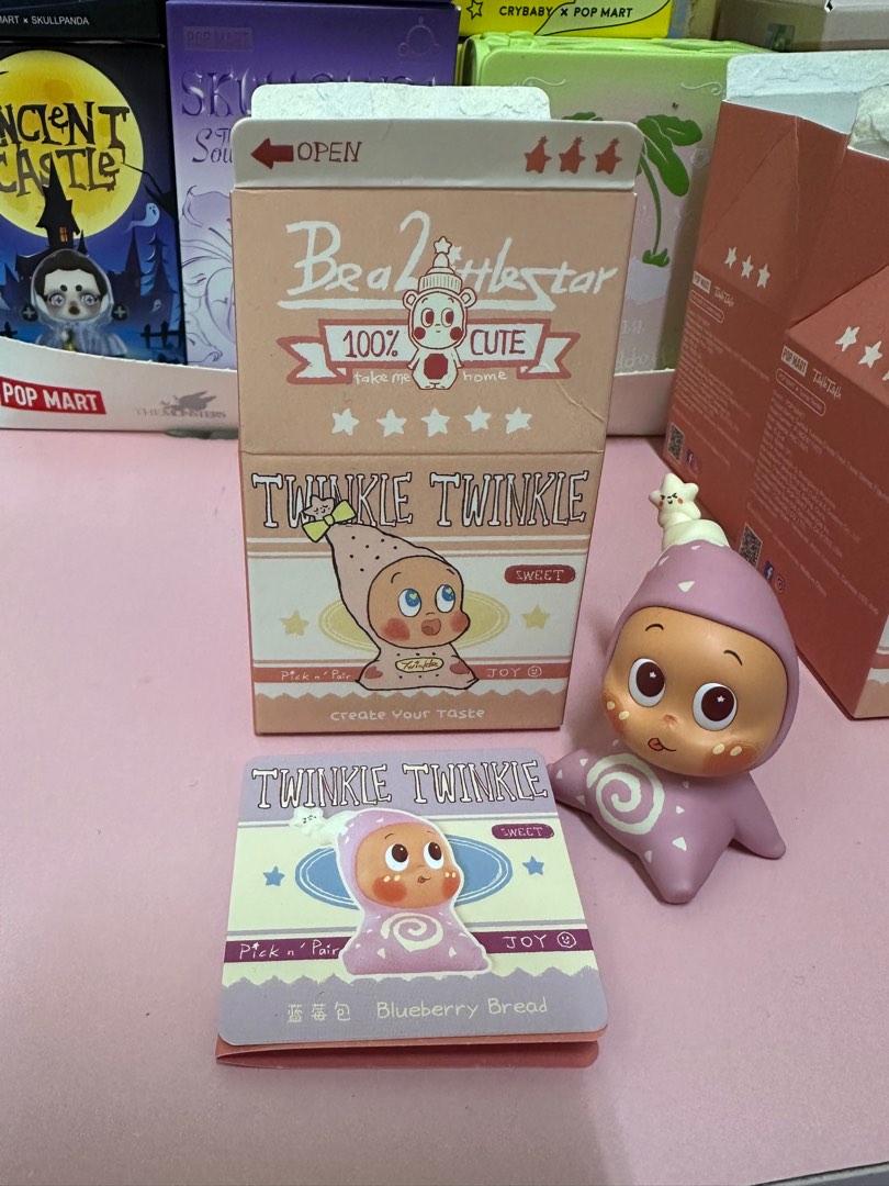 Twinkle Twinkle Create Your Taste Series Figure - Blueberry Bread (Pink ...