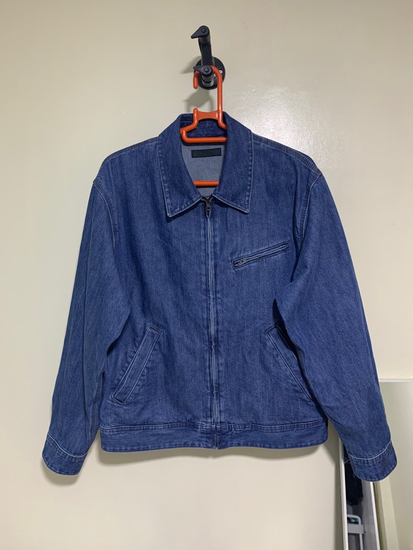 Uniqlo zip up blouson, Women's Fashion, Coats, Jackets and Outerwear on ...
