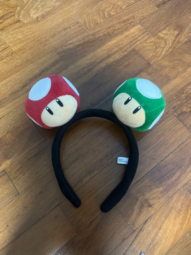 Universal Studio Japan Mario Mushroom Headband, Women's Fashion ...