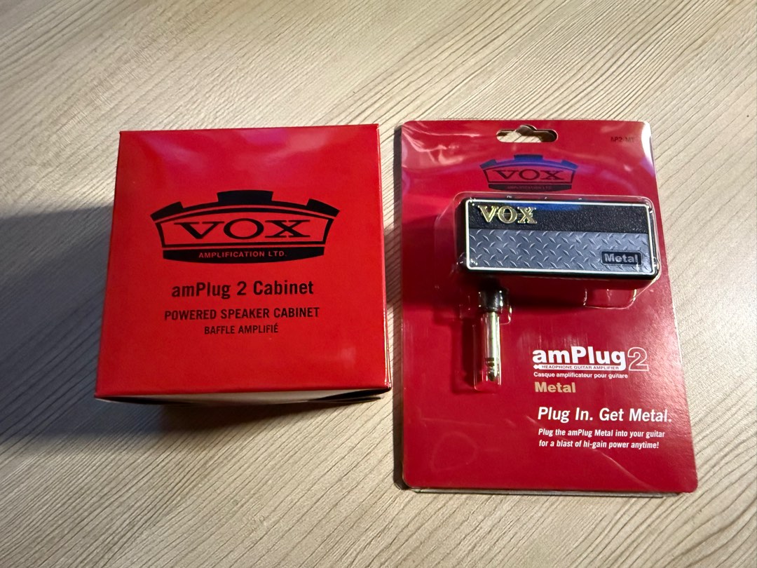 VOX amPlug 2 Metal + Cabinet Combo, Audio, Soundbars, Speakers ...
