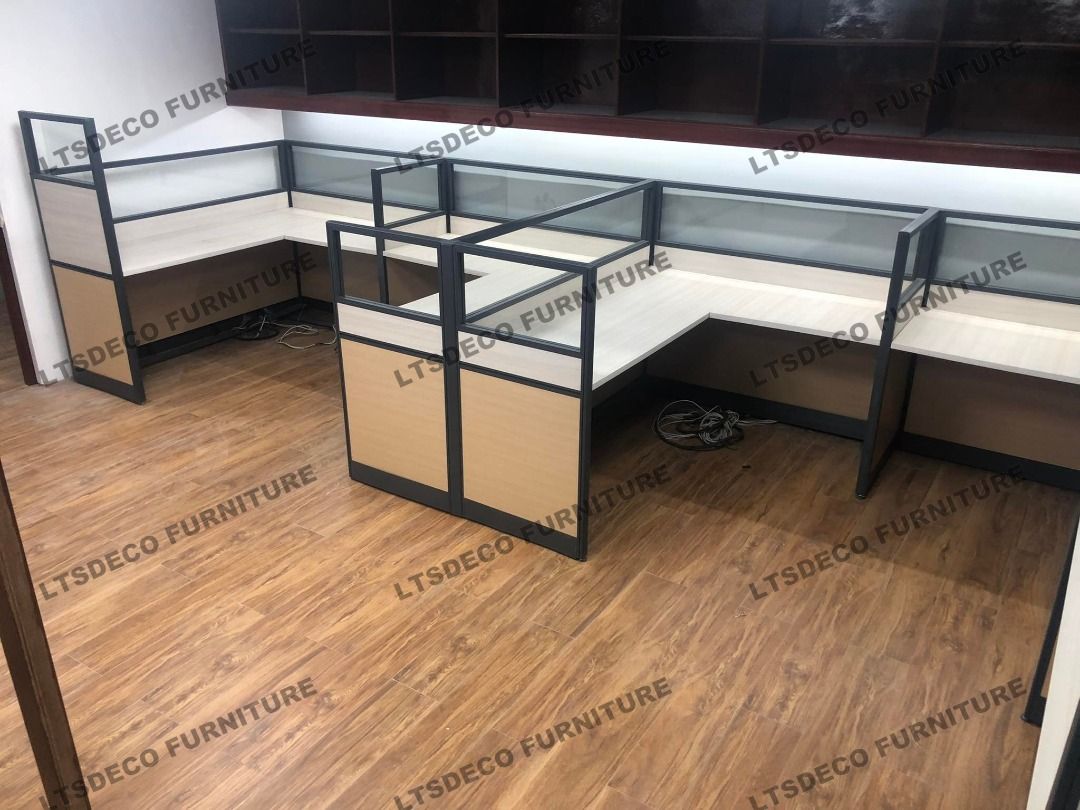 WORKSTATION TABLES BPO SYSTEM OFFICE PARTITIONS, Furniture & Home ...