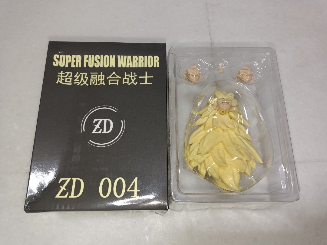 ZD 004 Super Saiyan 3 Head sculpt only, useable with SHF / Beast ...