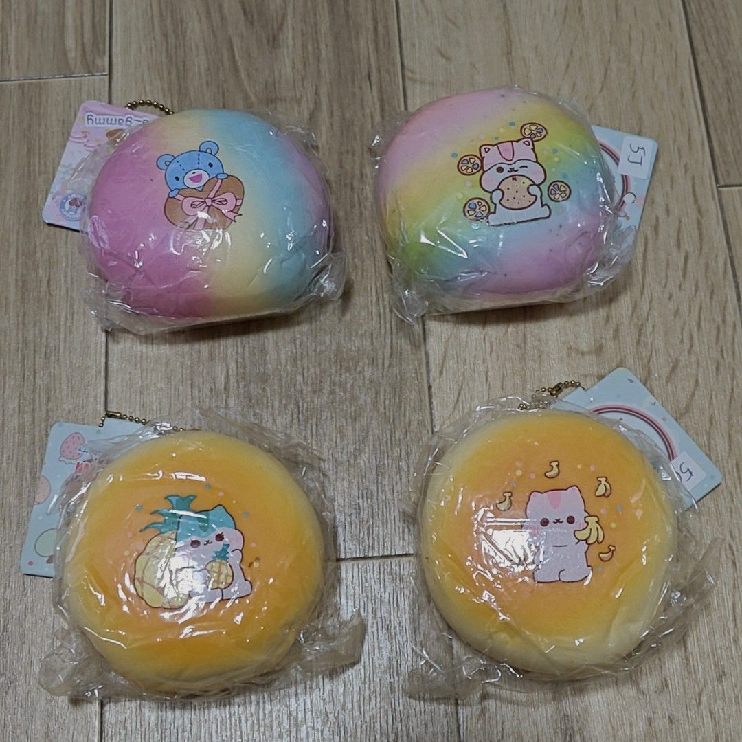 $4 Big squishy Buns Cake Poli Buns Squishy Gammy Creamiicandy Squishies, Hobbies & Toys, Toys ...