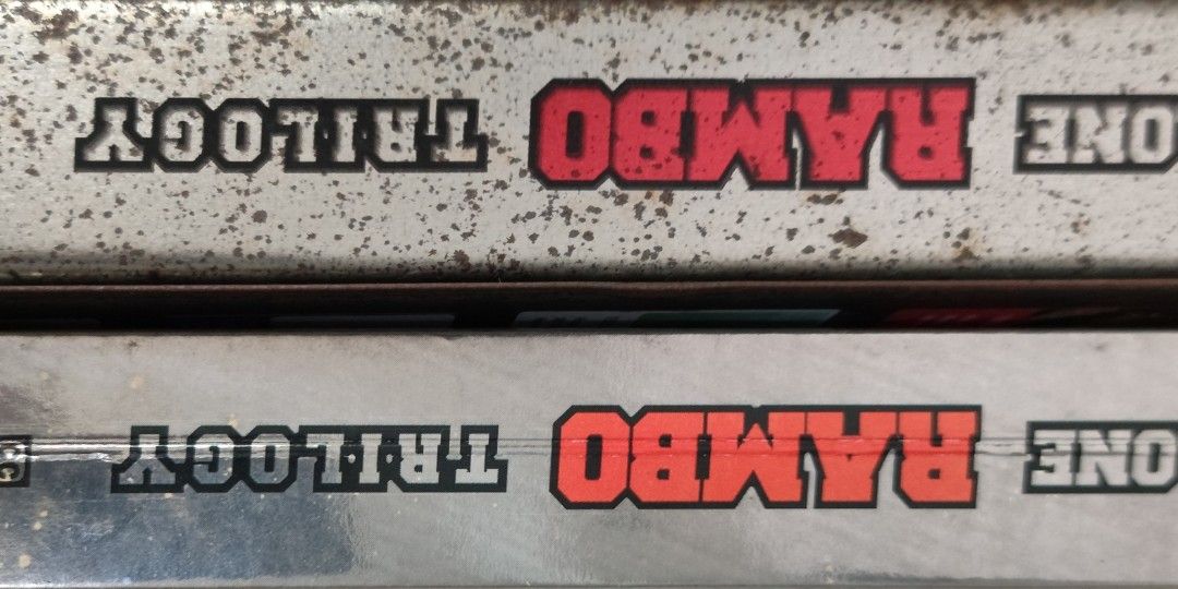 4 DVD RAMBO TRILOGY Sylvester Stallone 4 Disc Special Edition Metal ...