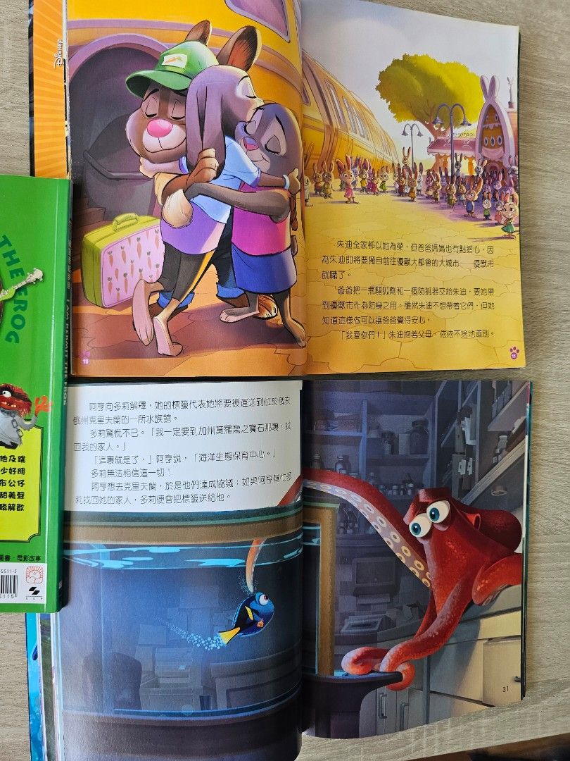兒童電影 Finding Dory , Zootopia , Muppets , Kermit the Frong , Frozen ...