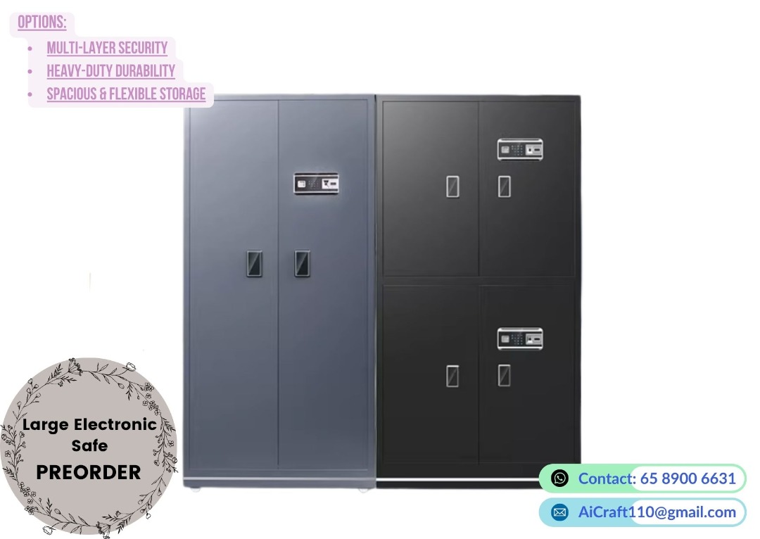 🛡️ [PREORDER] Large Electronic Safe Ou Neisi Household Office Safe 1.8 ...