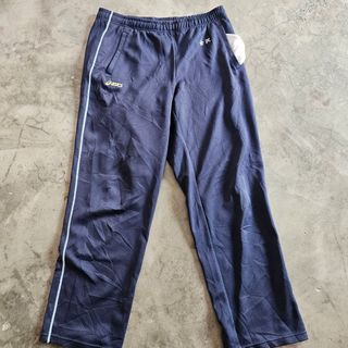 asics track pant, Men's Fashion, Bottoms, Joggers on Carousell