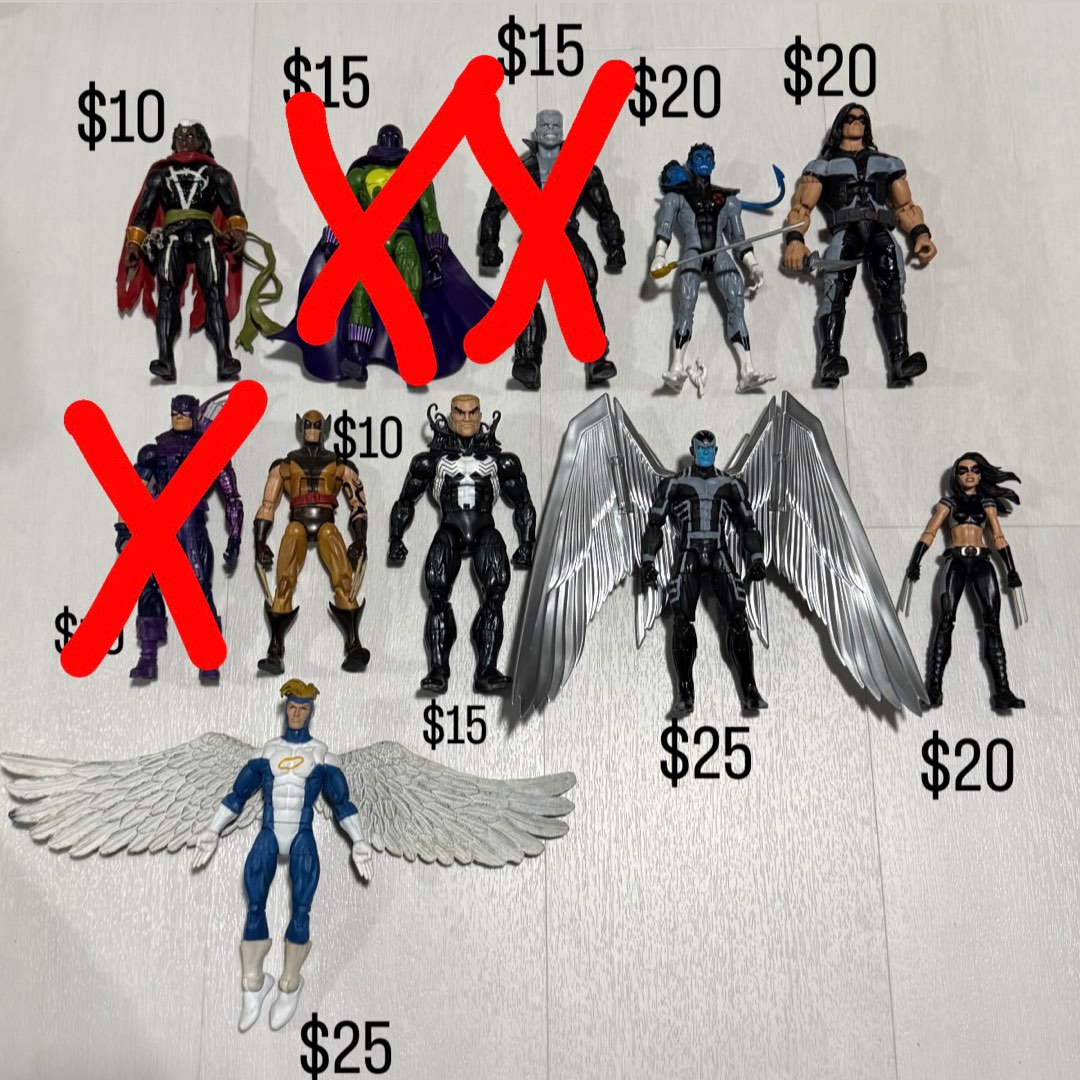 Assorted Marvel Legends & Customs, Hobbies & Toys, Toys & Games on ...