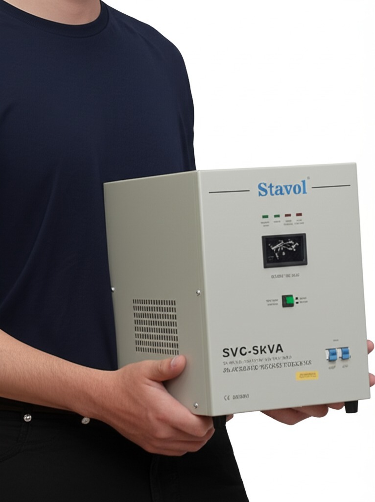 AVR Stavol SVC-5KVA Automatic Voltage Regulator ORIGINAL, TV & Home ...
