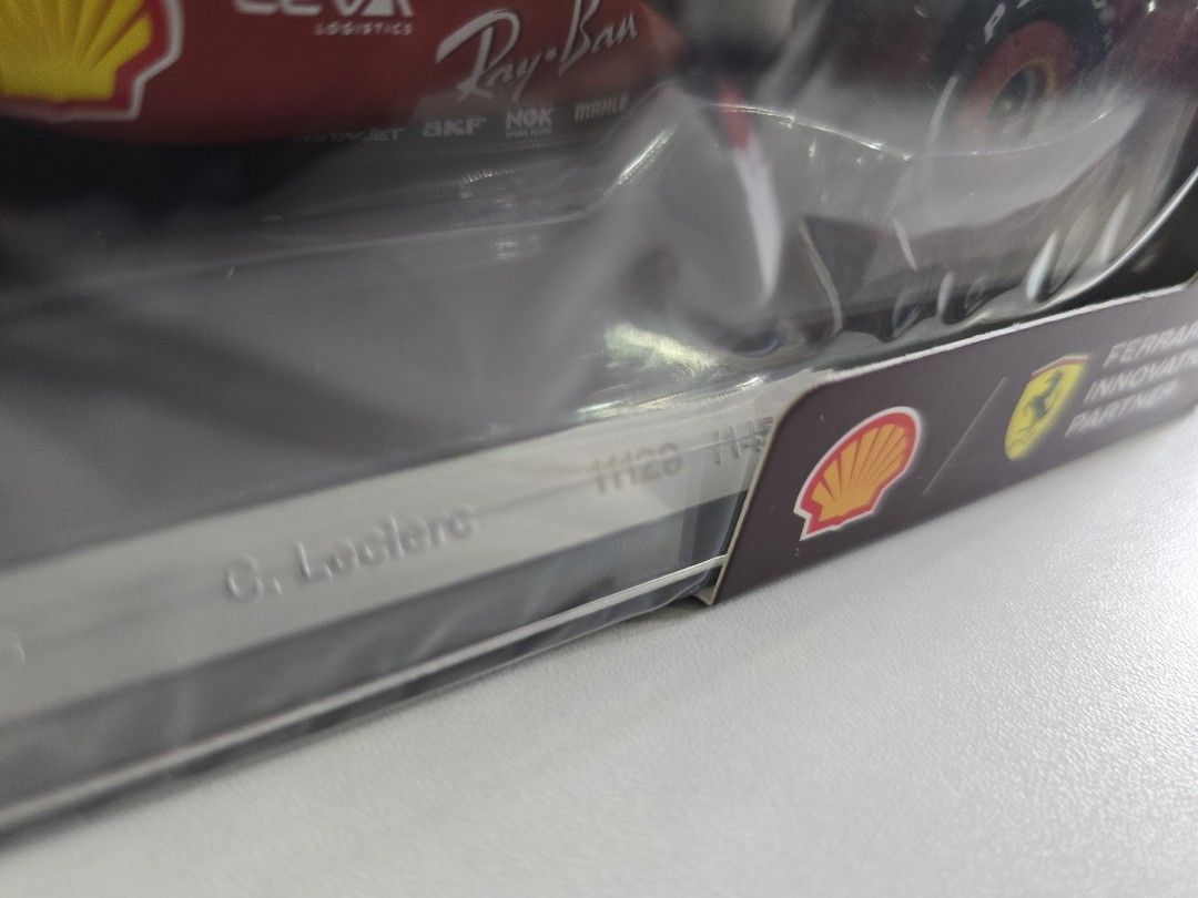 Bburago Shell Helix Ferrari SF-24 1:24 Scale, Hobbies & Toys, Toys ...