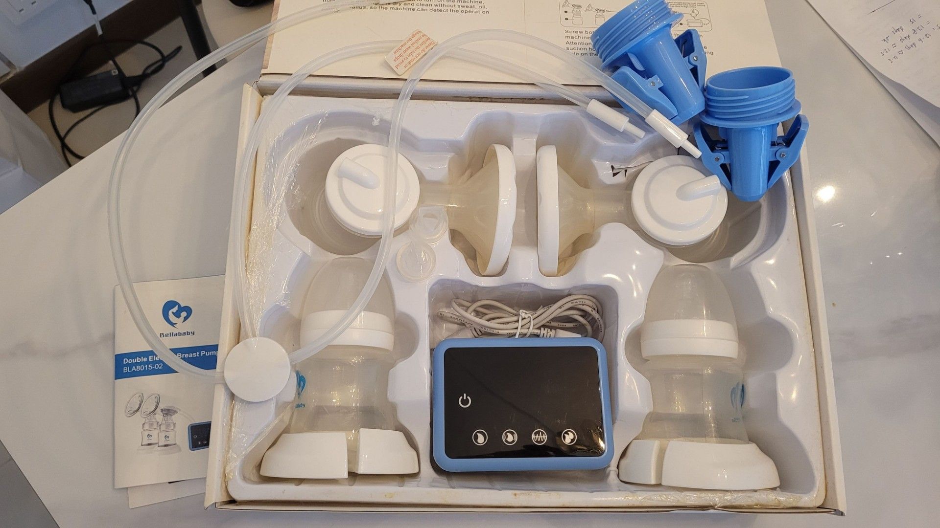 Bellababy Duo Rechargeable Electric Breastpump, Babies & Kids, Nursing ...
